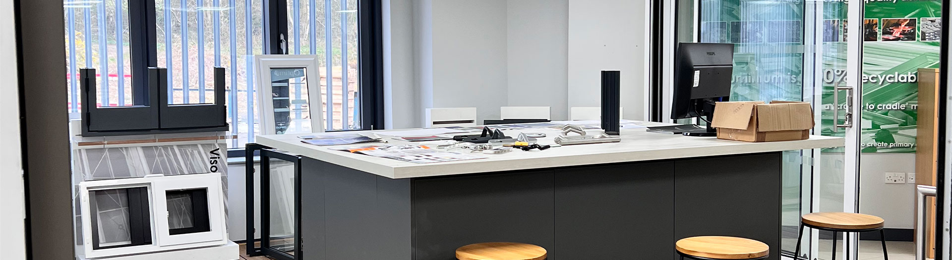 Trade Aluminium Windows and Doors Showroom | Alimax Ltd